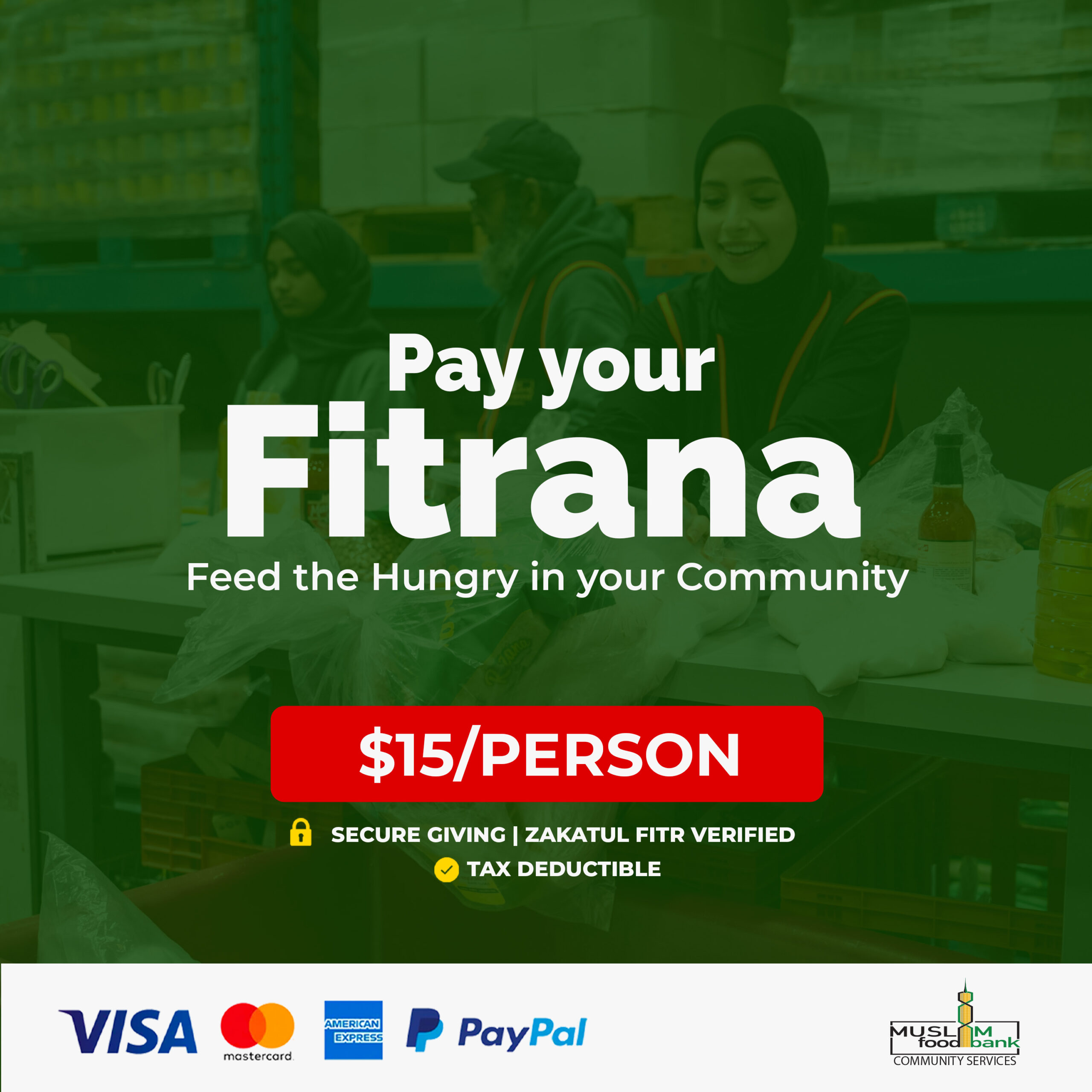 Pay your Fidya or Kaffarah | Muslim Food Bank & Community Services